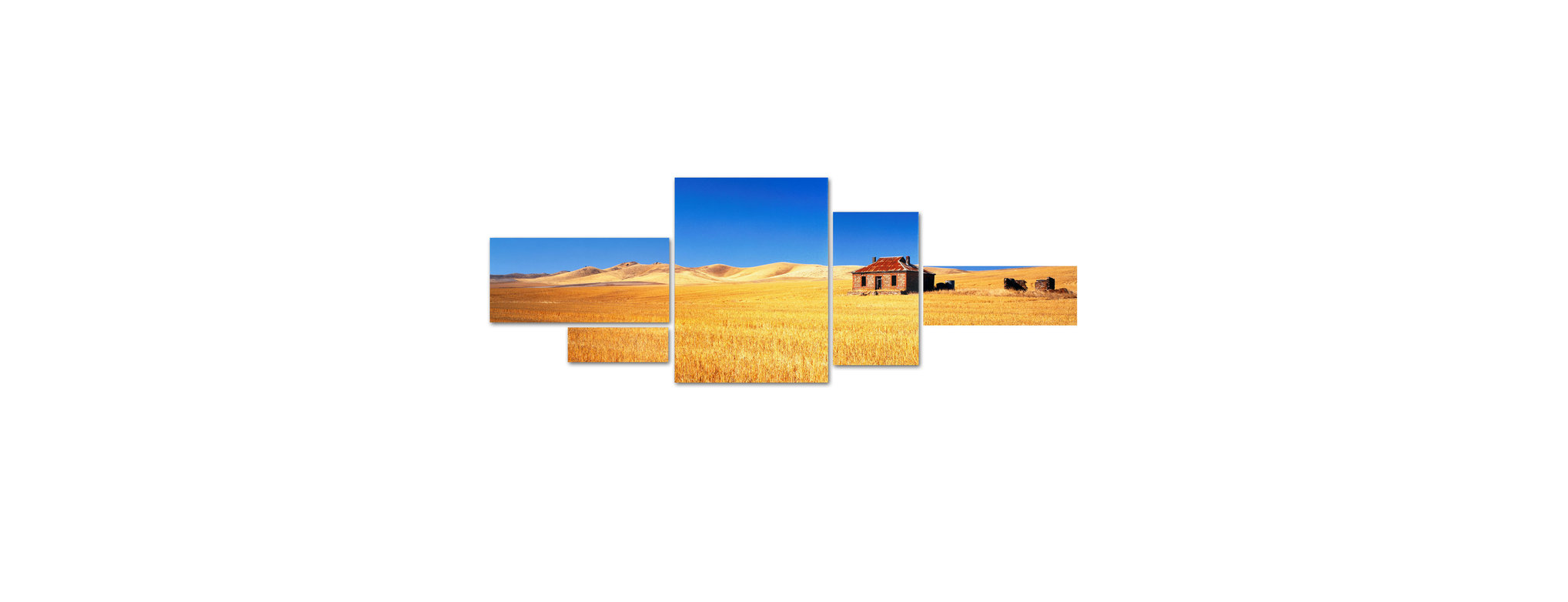'Burra Homestead-SA' Multi-Panel Canvas Art Set by David Evans ...
