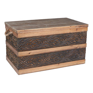 Decorative Trunk - Farmhouse - Decorative Trunks - by Household ...