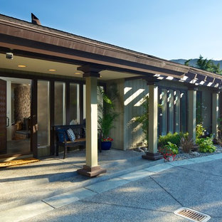 75 Beautiful Mid-Century Modern Porch Pictures & Ideas | Houzz