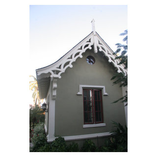 Gothic Revival Exterior Millwork - Traditional - Dallas - by Hull ...