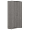 Bush Furniture Cabot Tall Kitchen Pantry Cabinet with Doors, Modern ...