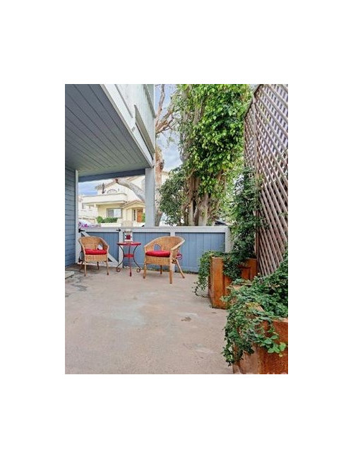 Privacy solution - street facing patio