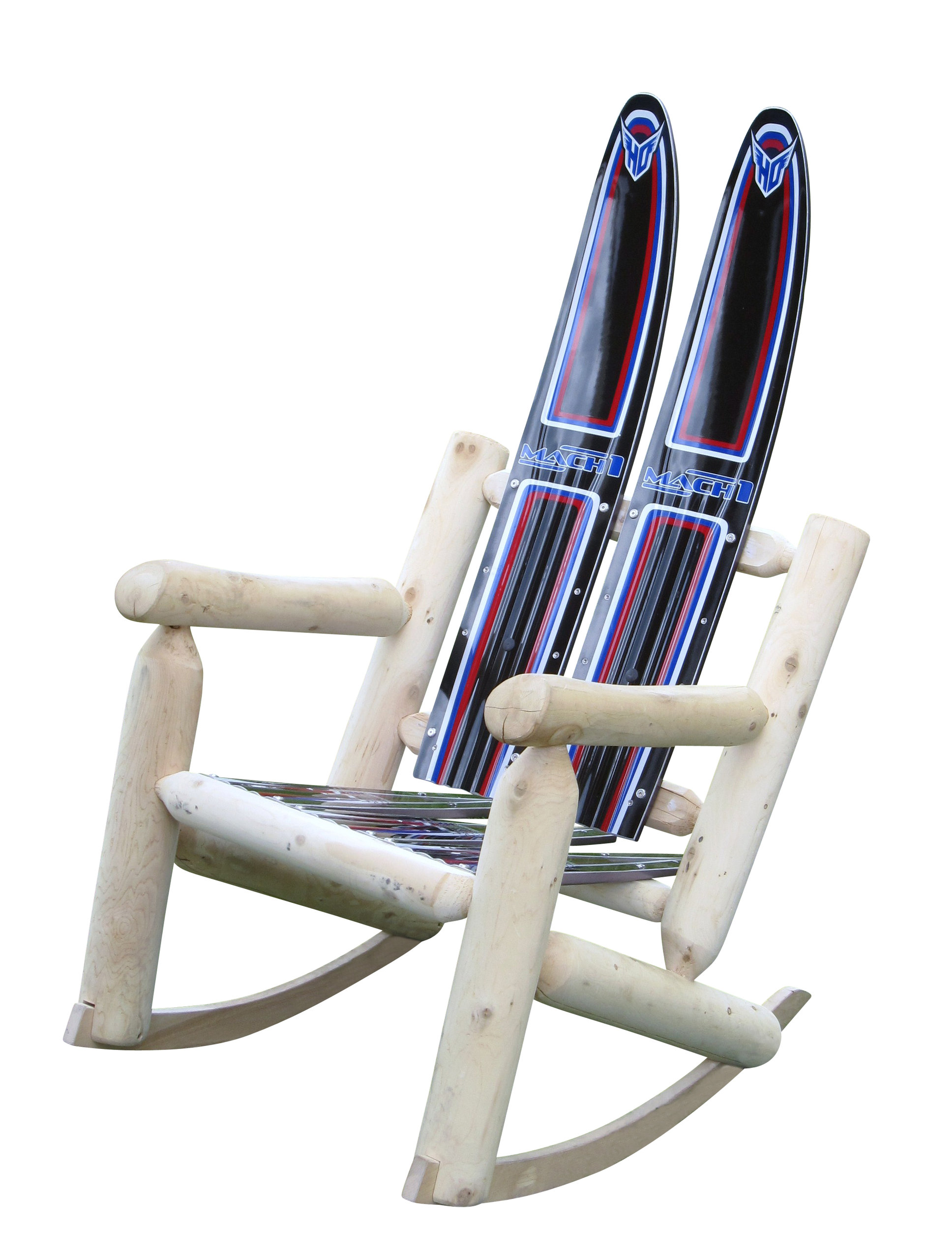 Water Ski Log Rocker - Rocking Chairs - by Skichair1 | Houzz