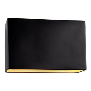 Rectangle Outdoor Wall Sconce, Dedicated LED - Modern - Outdoor Wall ...