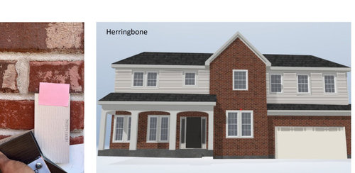 Suggestions for Certainteed siding color w/ red brick