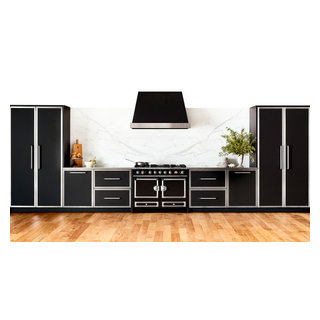 John Michael Kitchens - Black + Stainless Alta - Modern - Kitchen - San ...