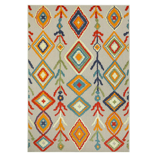 Dynamic Rugs Tahoe Polypropylene Indoor/Outdoor Area Rug, 3.11x5.7 ...