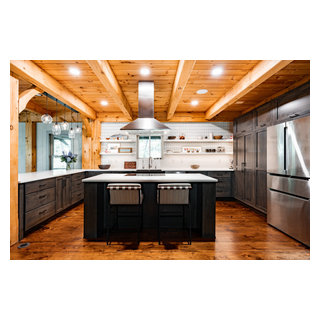 Candlelight Maple Slate Ktichen - Transitional - Kitchen - New York ...