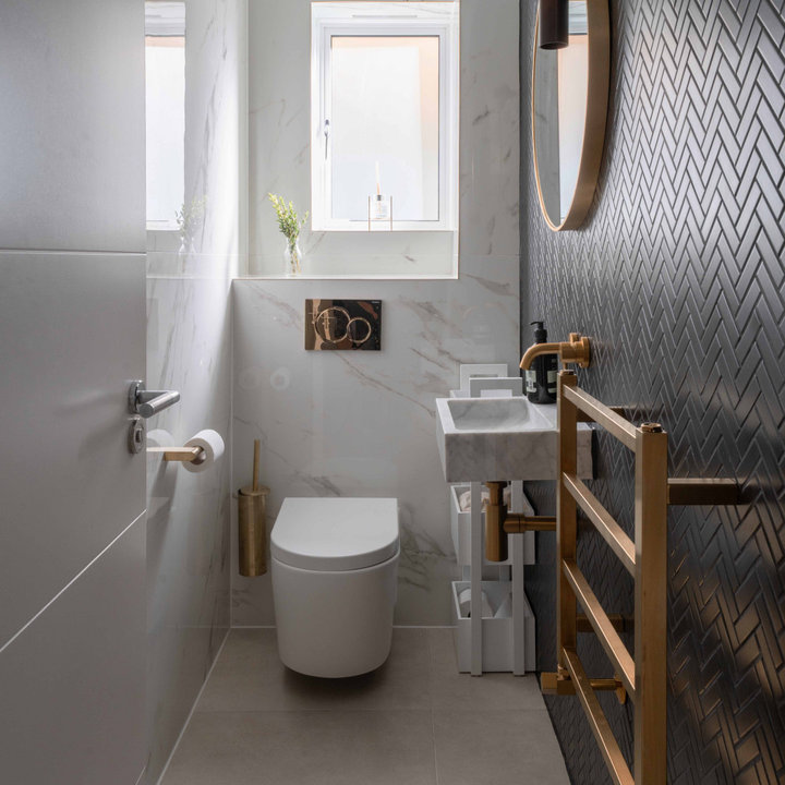 75 Beautiful Contemporary Cloakroom Ideas and Designs - October 2025 ...