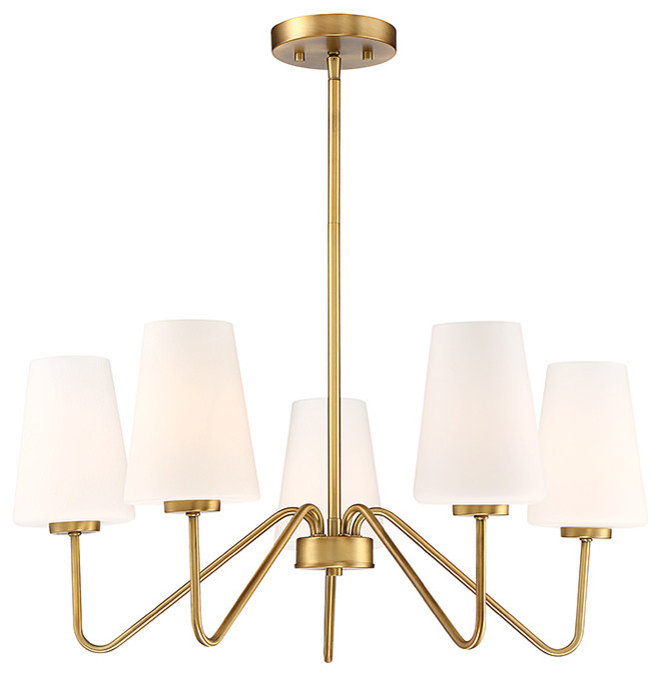 Beautiful Things Lighting Rustica 5 Light Chandelier 42085 ...