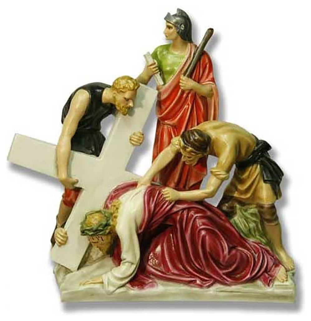 Jesus Falls The 2Nd Time Station # 7, Religious Jesus - Traditional ...