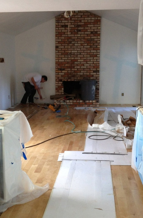 70's Brick Fireplace Challenge