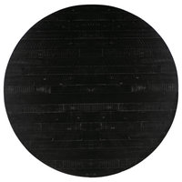 Rishi Rope Round Table, Round Modern Wooden Kitchen Table, 47.5 ...