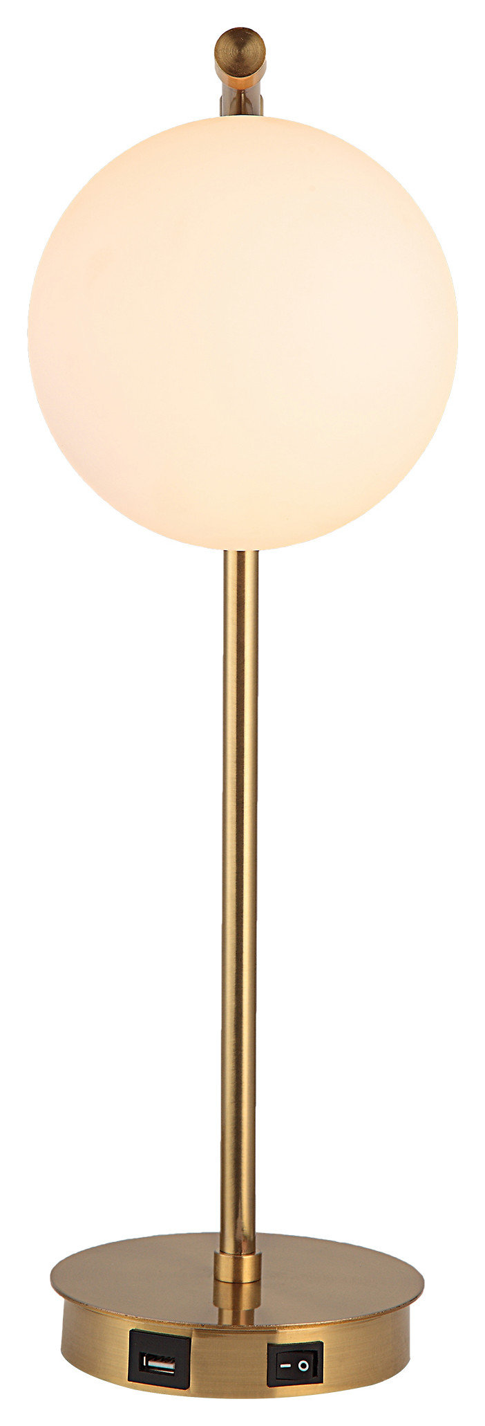 19" Modern Desk Lamp, 6x6x19 - Contemporary - Desk Lamps - by Uttermost ...