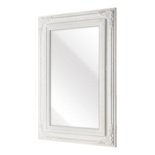 Marla Wall Mirror White - Traditional - Wall Mirrors - by ELK Group ...