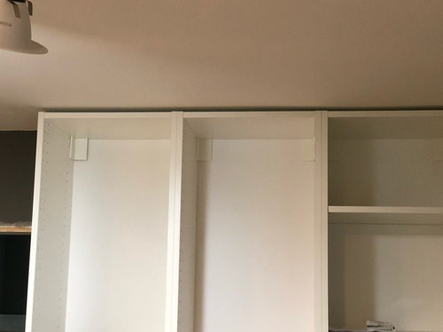 Ceiling Not Level Above Cabinets | Shelly Lighting