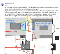 What is the best kitchen/dining layout with these three awkward rooms?