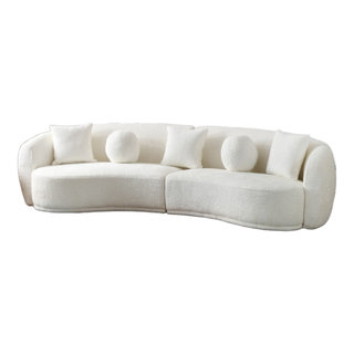 Infinity Curved Upholstered Sofa - Modern - Sofas - by Infinity ...
