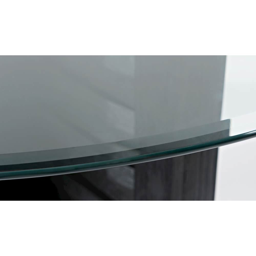 Altamonte Contemporary 48 Round Counter Height Table with Glass Top ...