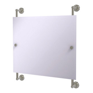 Dottingham Landscape Rectangular Frameless Rail Mounted Mirror ...