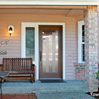 Front Door - Towers - Fiberglass Smooth - 30" x 80" - Book/Slab Door ...