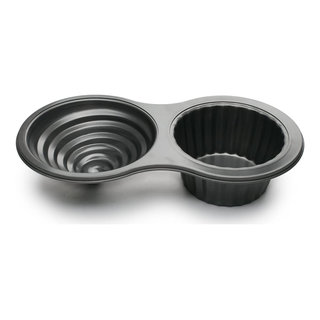 Fox Run 44917 Giant Cupcake Pan, Non-Stick Carbon Steel - Contemporary ...