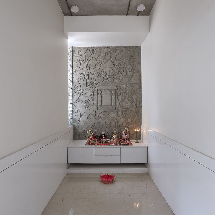 Contemporary Pooja Mandir - Photos & Ideas | Houzz