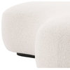 Boucle Cream Curve Bench | Eichholtz Bjorn - Contemporary - Upholstered ...