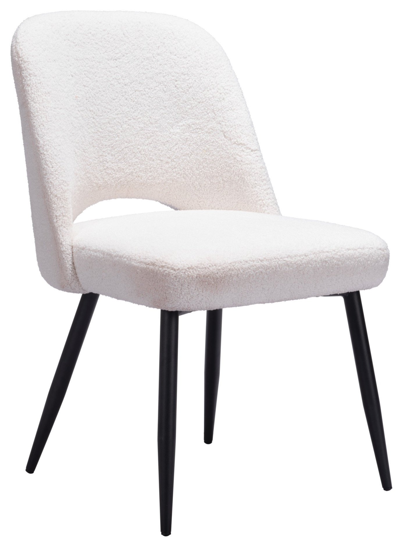 Teddy Dining Chair, Set of 2, Ivory - Dining Chairs - by VirVentures ...