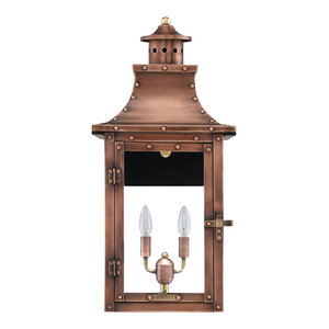 Breaux Bridge Gas Lantern - Traditional - Outdoor Wall Lights And ...