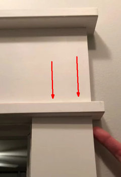 Reinforce Butt Joints on Door Casing