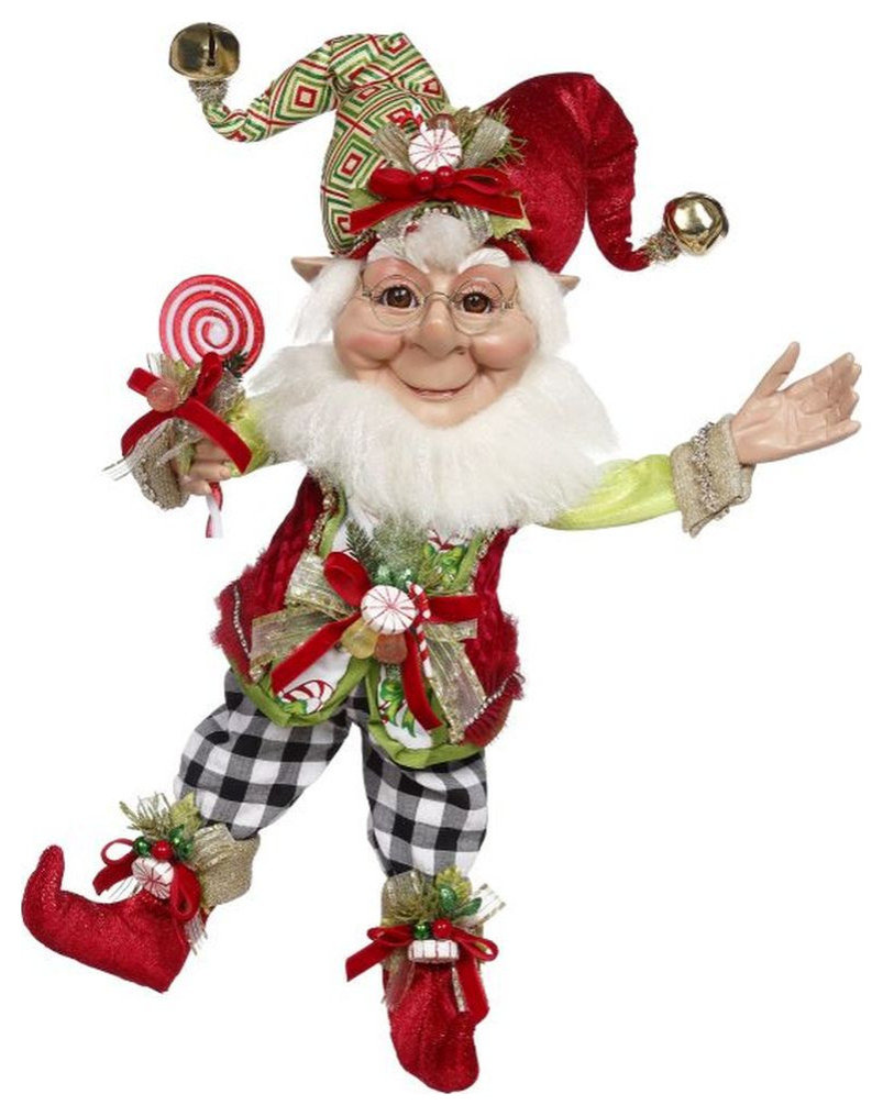 Mark Roberts Christmas 2022 Candy Dandy Elf, Medium - Contemporary ...