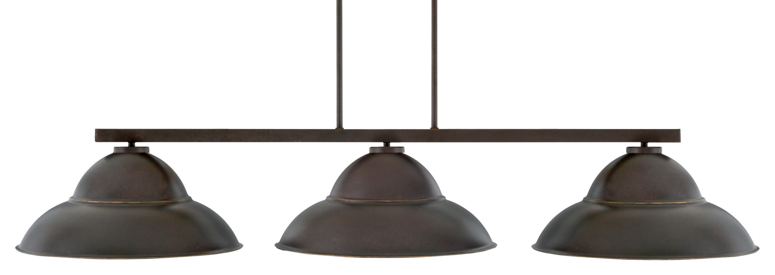 Atlas 3 Light Bar Dark Granite Finish With 16" Dark Granite Metal ...