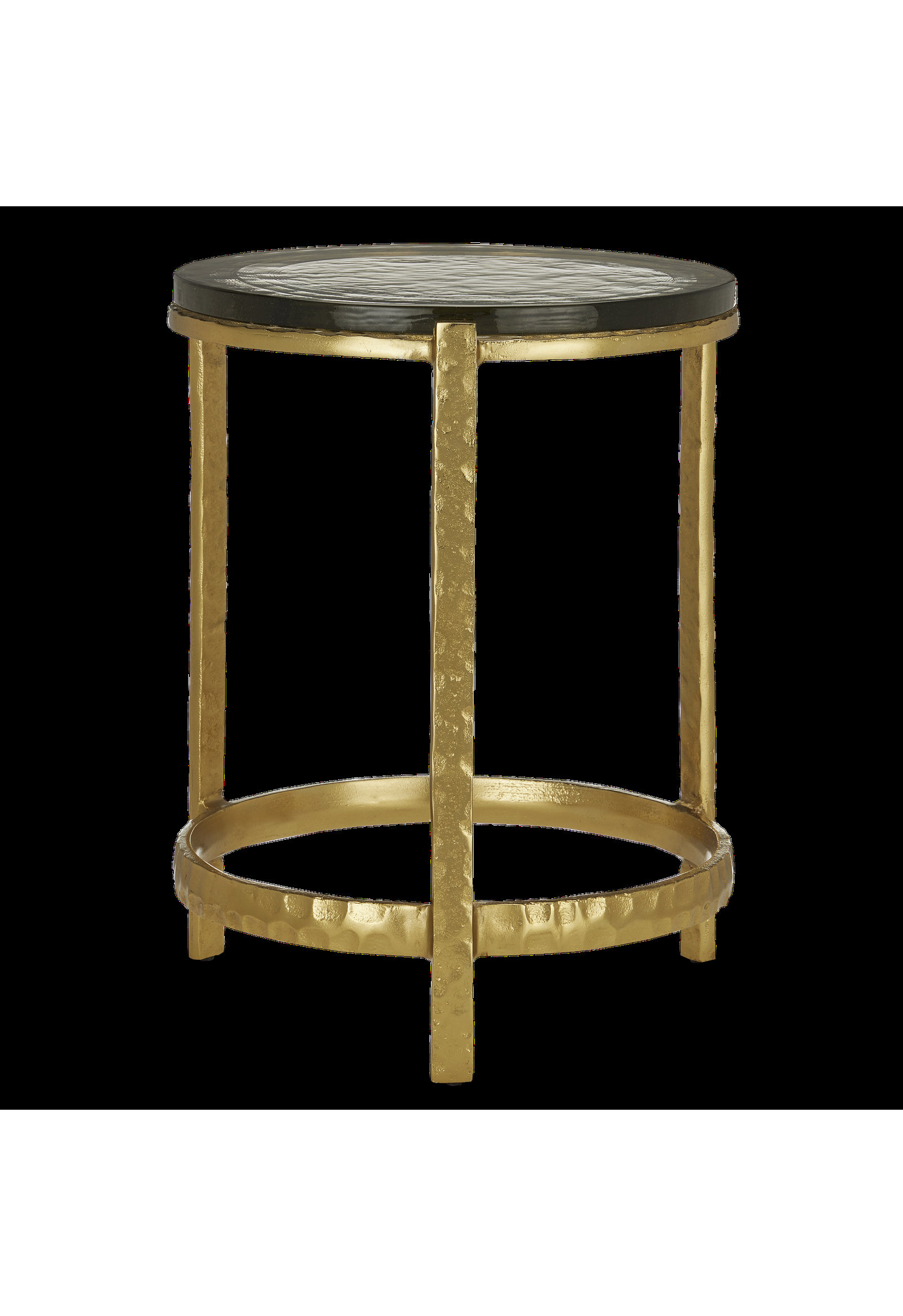 Acea Gold Accent Table - Contemporary - Side Tables And End Tables - by ...