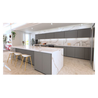 Open concept - Kitchen - Orlando - by Enigma Surfaces | Houzz