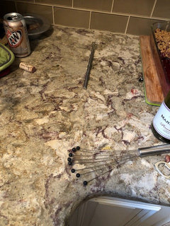 Seam or no seam for U-shaped kitchen countertop?