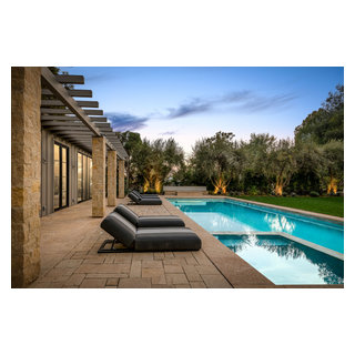 Westridge Residence - Farmhouse - Pool - Los Angeles - by Bureau Namas ...