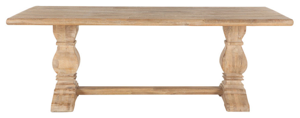 Pengrove Dining Table, 84" - Traditional - Dining Tables - by World Interiors | Houzz