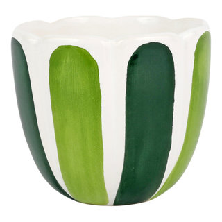 Viva Garden Tulip Small Cachepot - Contemporary - Outdoor Pots And ...