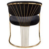 Solstice Dining Chair, Black Velvet - Contemporary - Dining Chairs - by ...