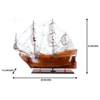Arabella Museum-quality Fully Assembled Wooden Model Ship - Beach Style ...