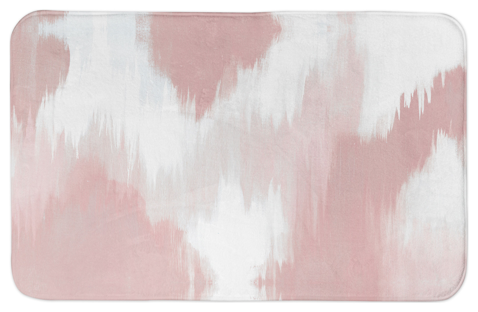 Pink Splotches 21x34 Bath Mat, 21x34 - Contemporary - Bath Mats - by ...