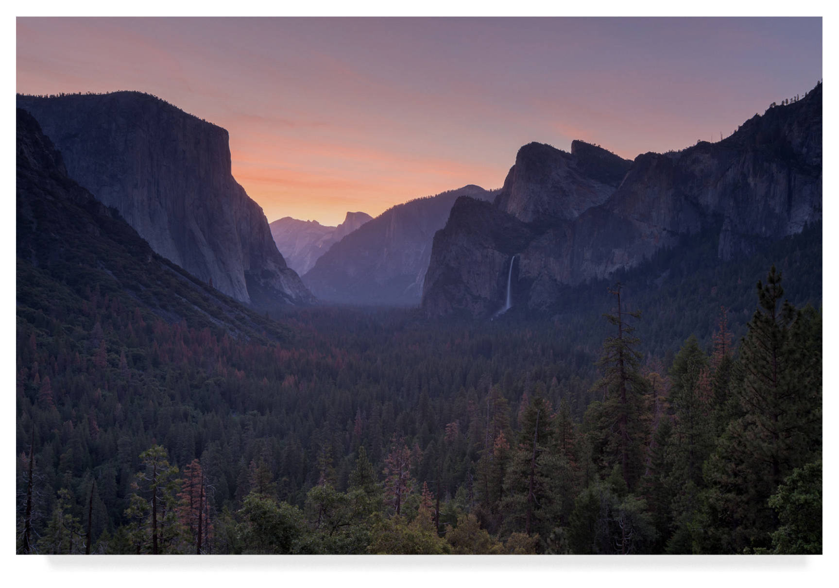 "Tunnel View Sunrise" by Adam Burton, Canvas Art, 12"x19" - Rustic ...