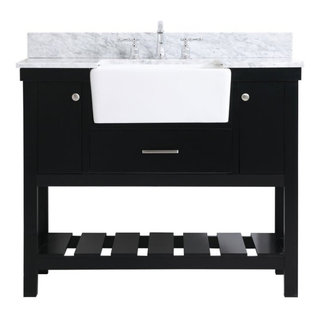 Elegant Lighting VF60142-BS Clement 42" - Transitional - Bathroom ...