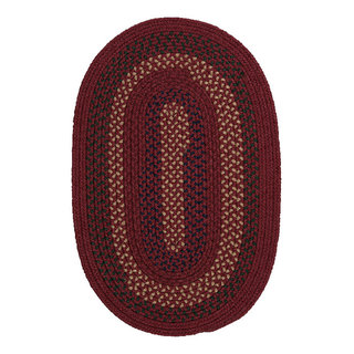 Deerfield Rug, Deep Russet, 7'x9' Oval, 7'x9' Oval - Contemporary ...