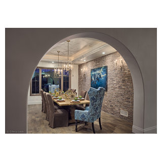 General Shale Home of The Year - Colorado - Contemporary - Dining Room ...