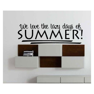 Lazy Days Vinyl Wall Decal hd126, 60 in. - Contemporary - Wall Decals ...