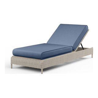 Manhattan Spectrum Indigo Adjustable Outdoor Chaise - Tropical ...