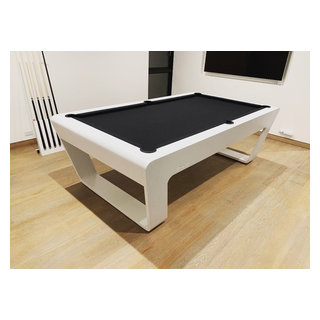 Black and White high end modern pool table - Contemporary - Los Angeles ...