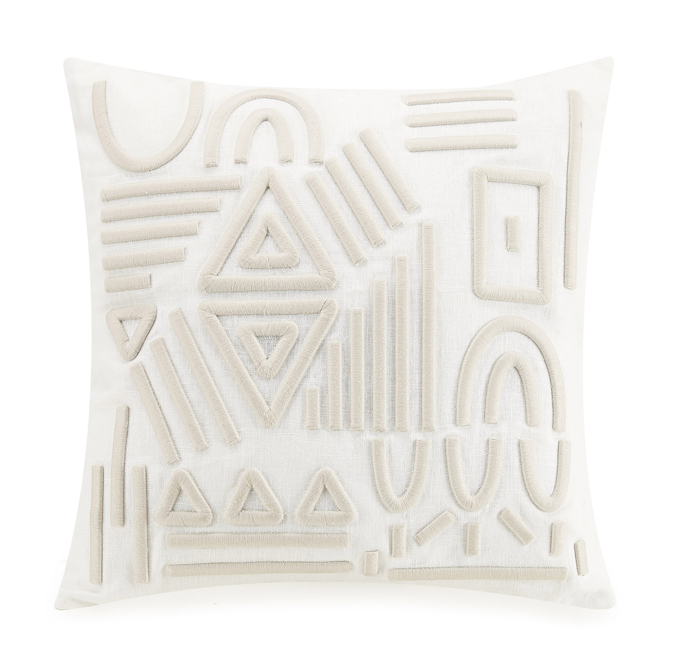 Jute Square Decorative Pillow, 18x18" - Contemporary - Decorative ...